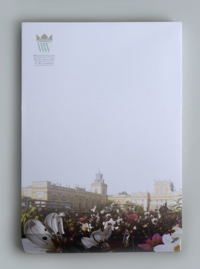Oblique notebook with print - Museum of King Jan III's Palace at Wilanów